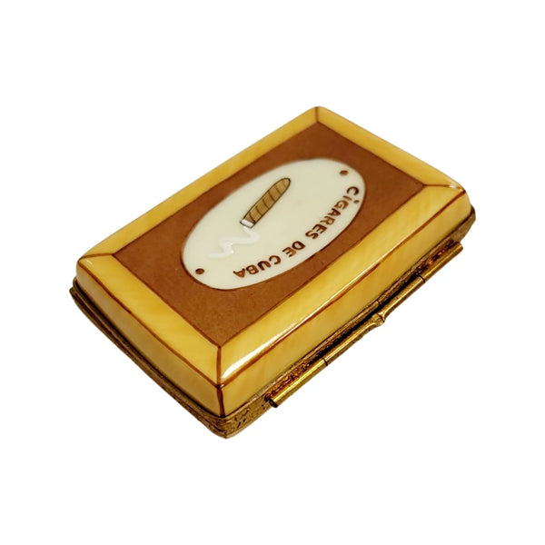 Cuban Cigar Limoges Box for Collectors and Enthusiasts