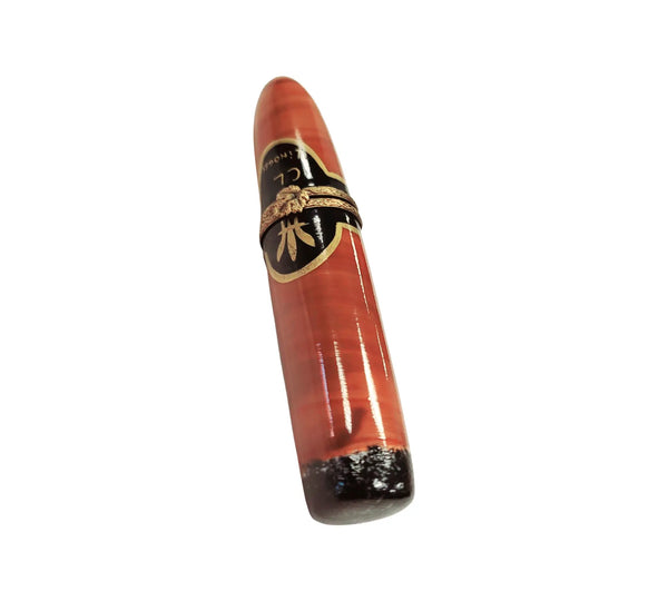 Single Cigar Limoges Box Gift for Cigar Lovers