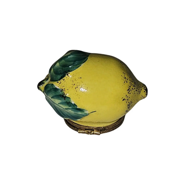 Elegant Limoges Lemon Box Gift for Home Decor - Limoges Box